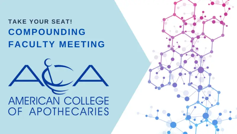 Compounding Faculty | American College of Apothecaries